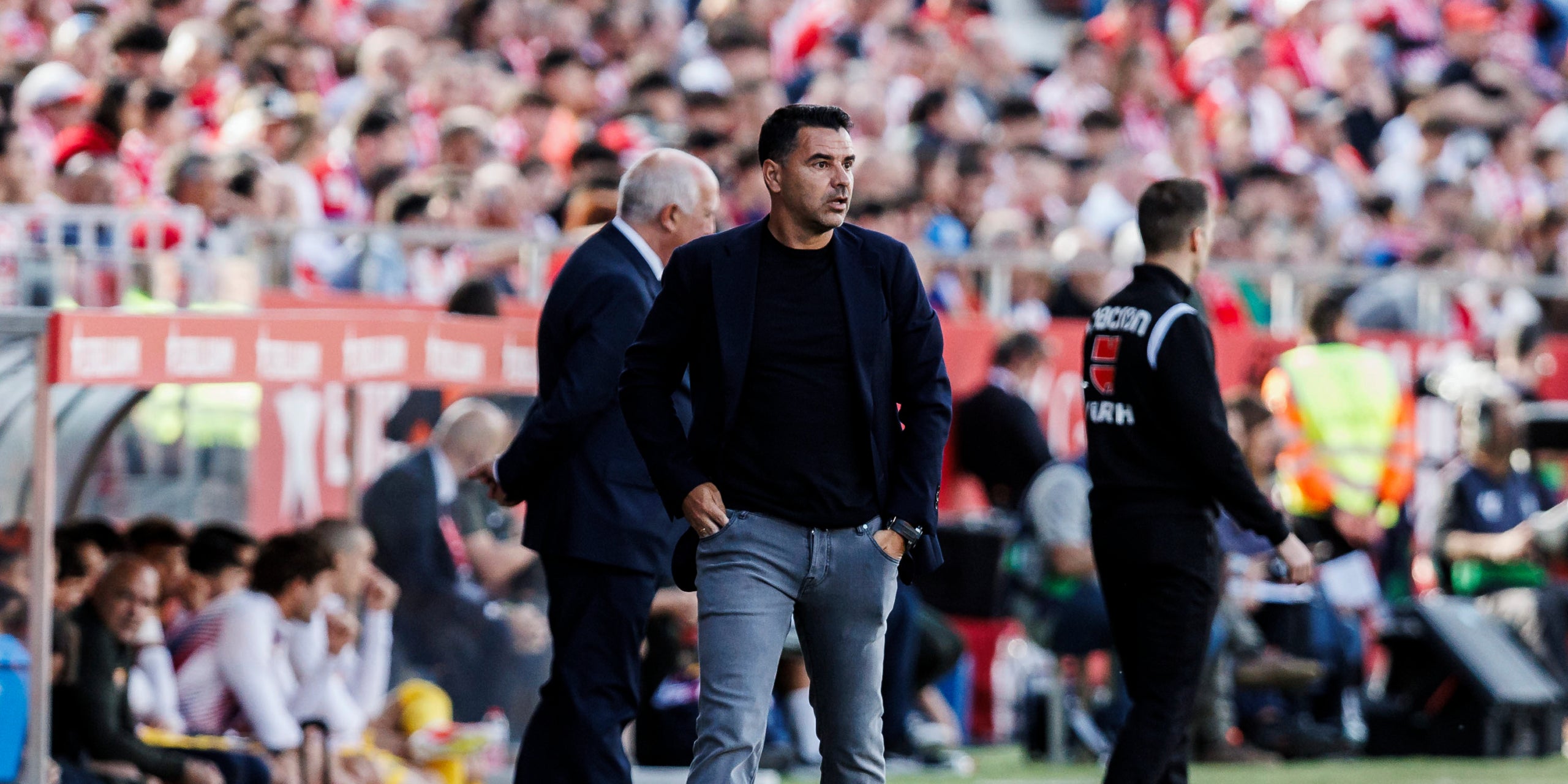 Girona-Barça: la roda de premsa de Míchel