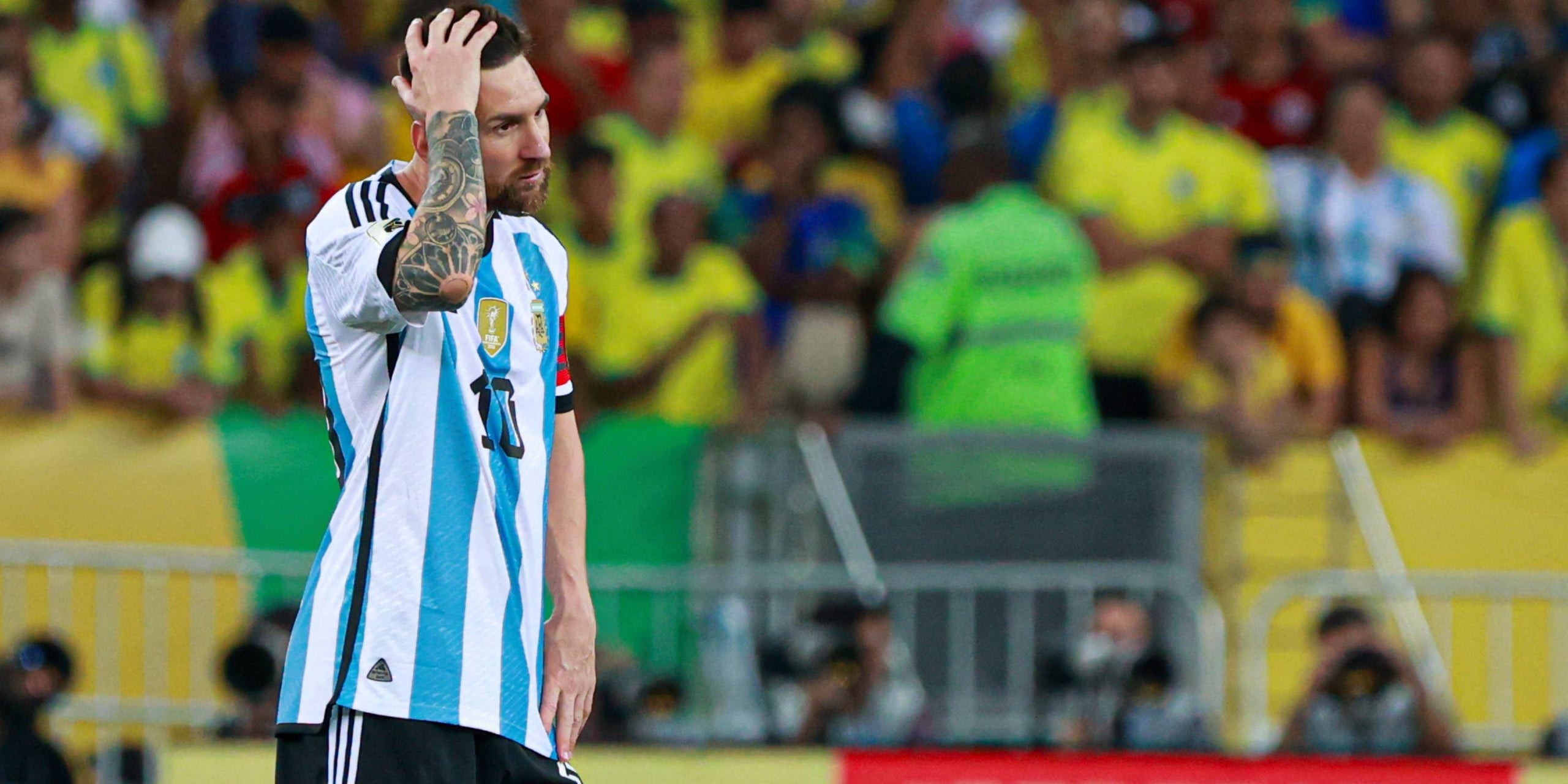 Susto con Messi en su debut en la Copa América contra Canada