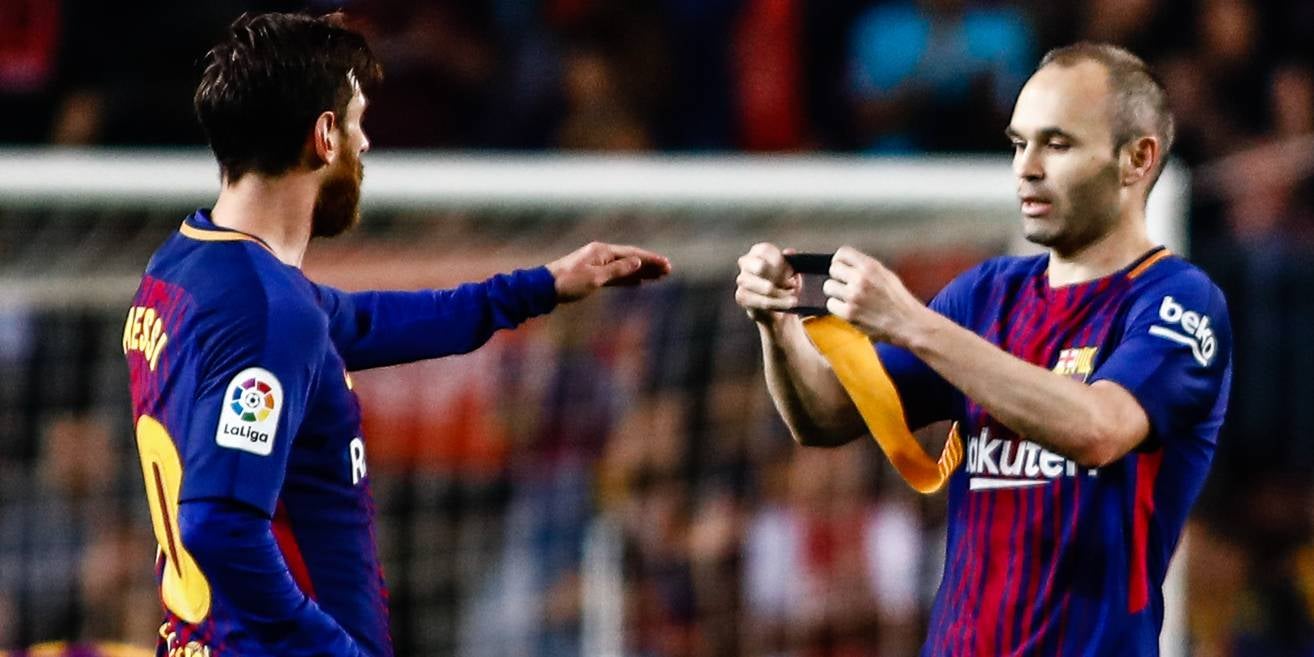 El emotivo mensaje de Messi después de la retirada de Iniesta