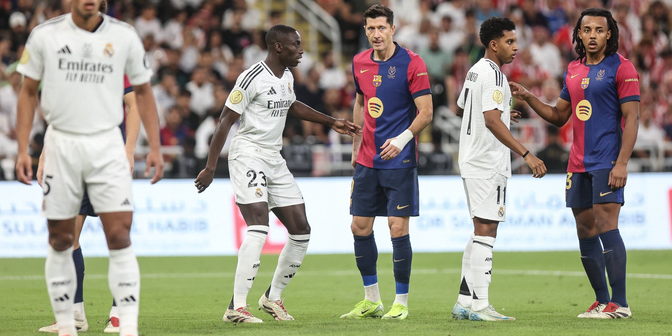 El gran señalado del clásico de la final de la Supercopa