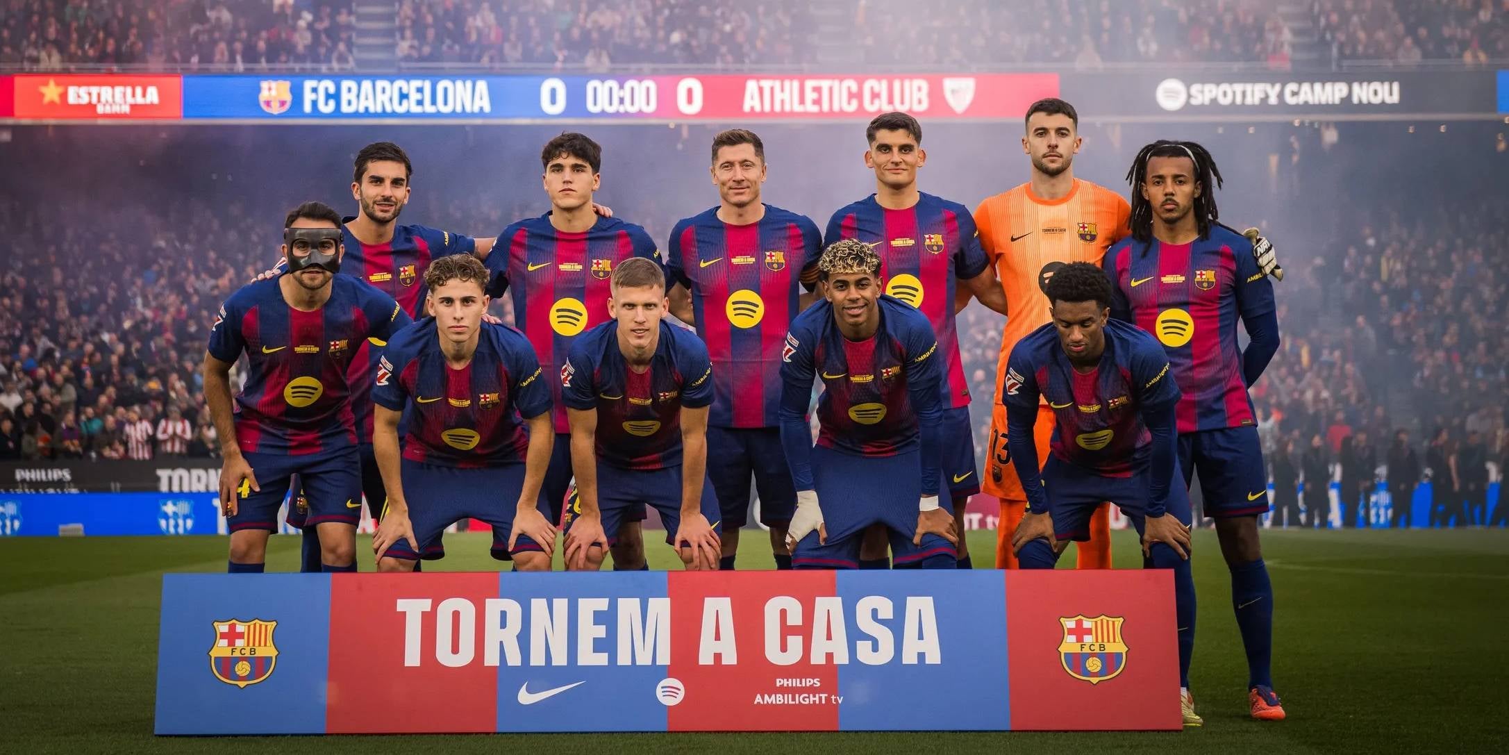 Fermín López brilla en el regreso del Barça al Spotify Camp Nou